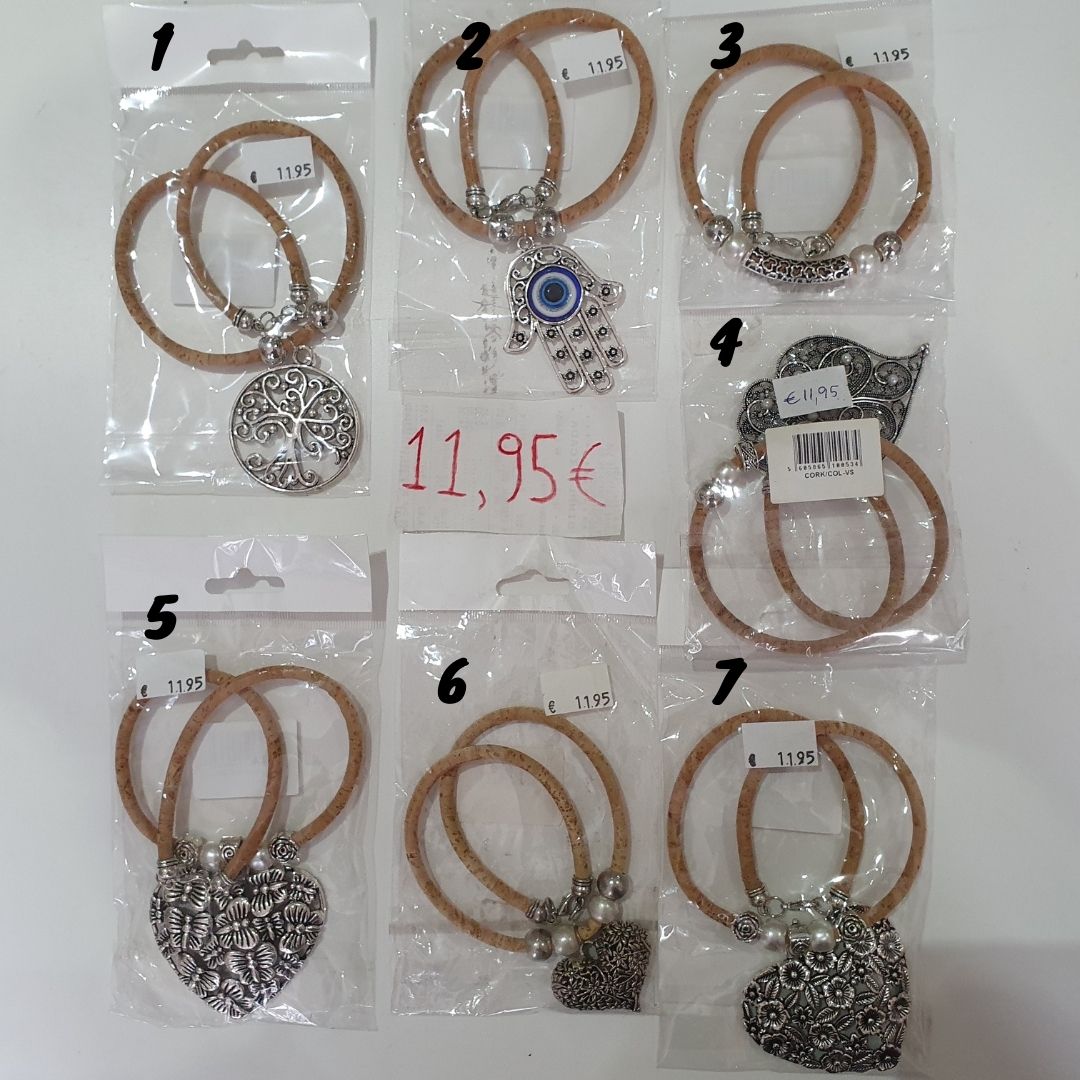 Colar de Cortiça Ref Cork – Bazar O Velhinho